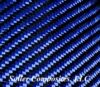 3K Carbon/Blue Kevlar 2x2 Twill - Soller Composites, LLC